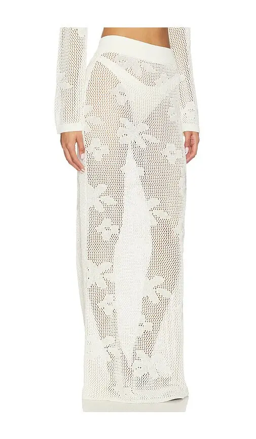 SNDYS. Terra Maxi Skirt - Cream