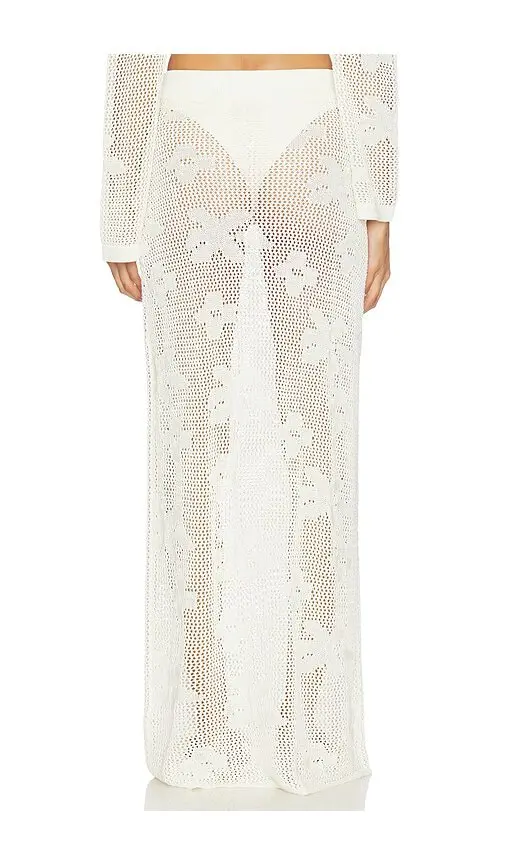 SNDYS. Terra Maxi Skirt - Cream
