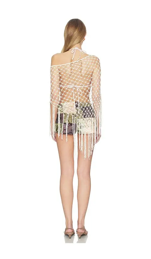UNDERSTATED LEATHER Mountain Strings Poncho
