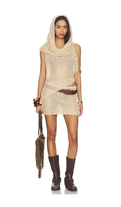 Superdown Braelyn Knit Skirt Set