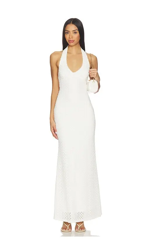 NIA Pluma Lace Maxi Dress