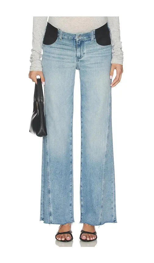 Paige Anessa Twisted Outseam Maternity Jeans