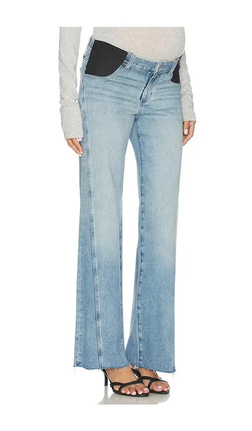 Paige Anessa Twisted Outseam Maternity Jeans