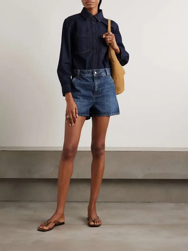 FRAME Dockside Denim Shorts
