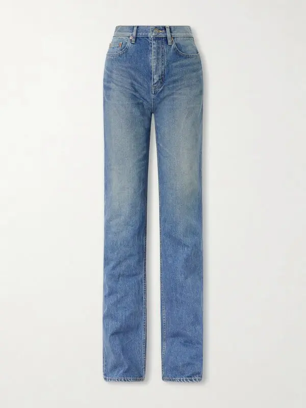 Saint Laurent High-rise Bootcut Jeans