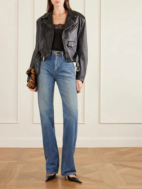 Saint Laurent High-rise Bootcut Jeans