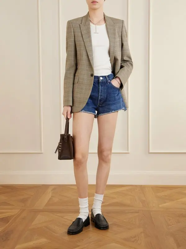 AGOLDE Parker Denim Shorts