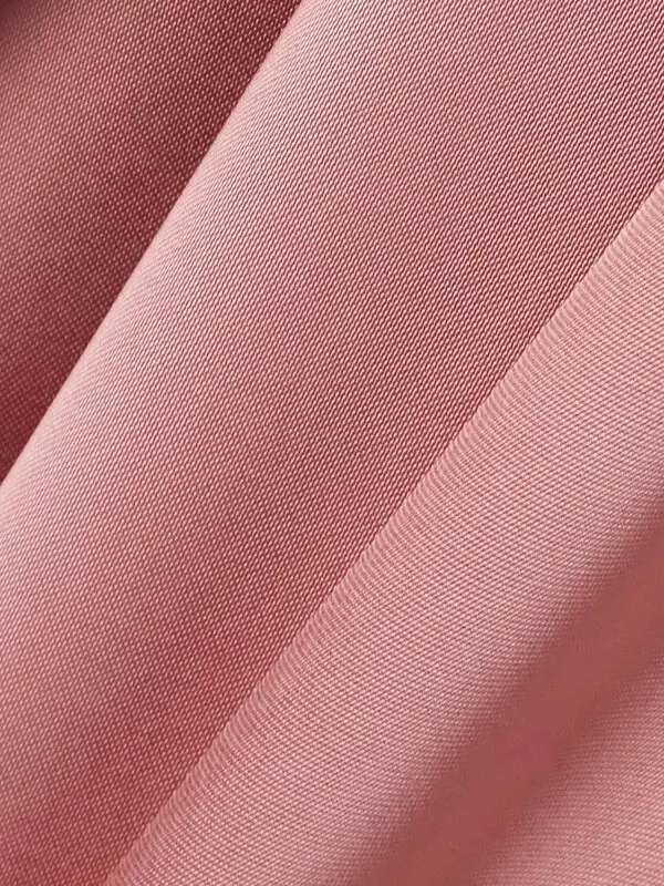 LANVIN Scarf-detailed Draped Satin Top