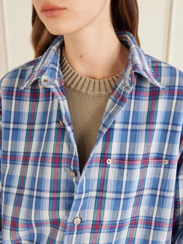 Aimé Leon Dore Checked Cotton Workshirt