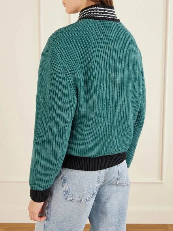 Aimé Leon Dore Reversible Knit Bomber