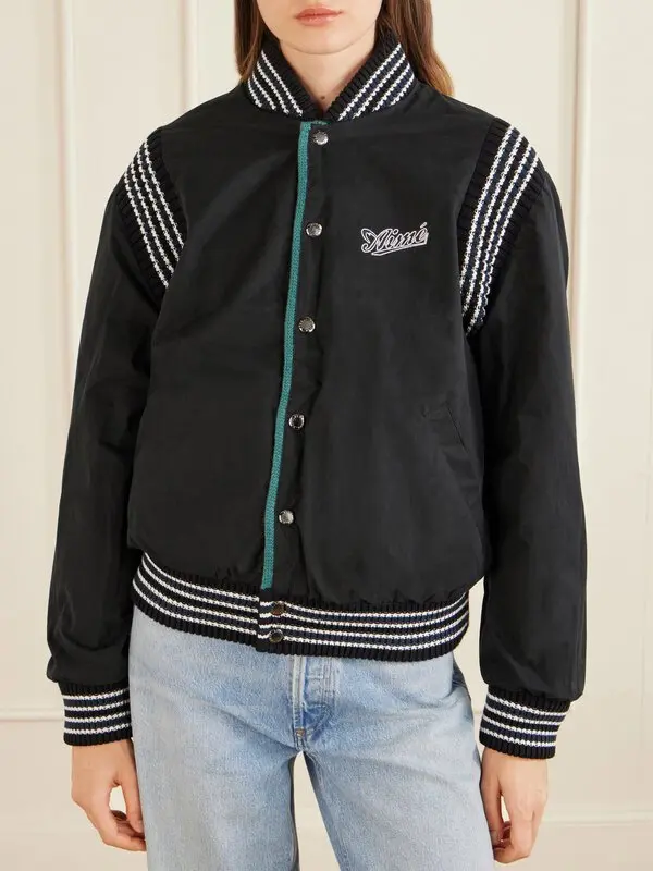 Aimé Leon Dore Reversible Knit Bomber