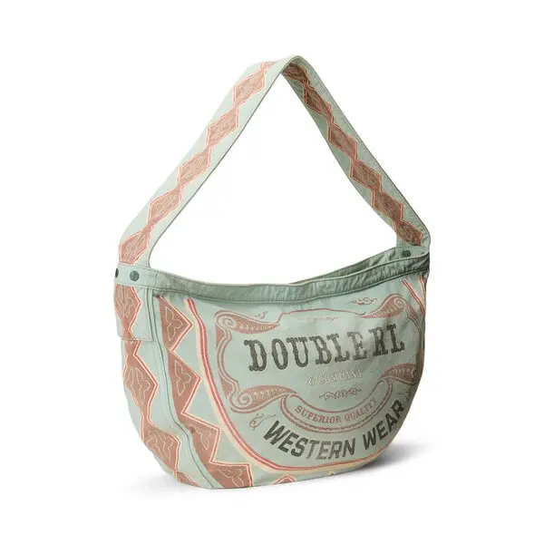 Ralph Lauren Canvas Newsboy Bag