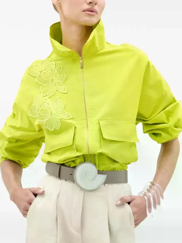 Silvia Tcherassi Donata Floral-appliqué Jacket