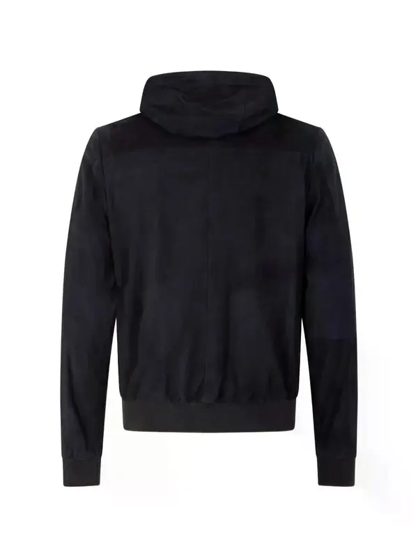 MOORER Hooded Bomber Jacket