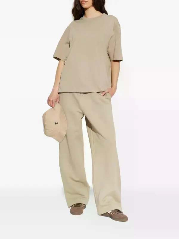 AMI Paris Wide Leg Drawstring Trousers