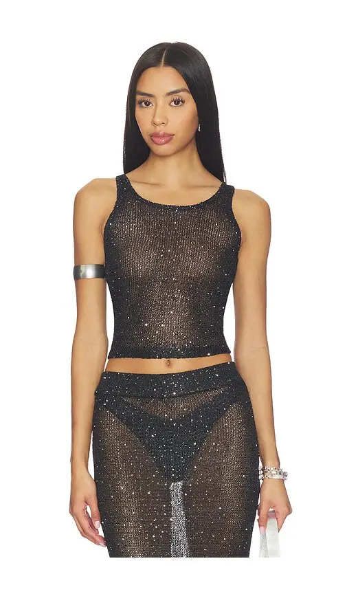 Superdown Miranda Knit Top