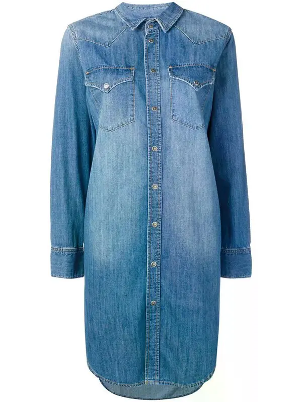 DIESEL® Denim Shirt Dress