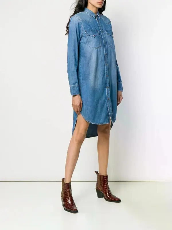 DIESEL® Denim Shirt Dress