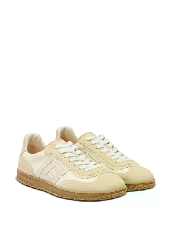 Balmain Swan Logo Sneakers