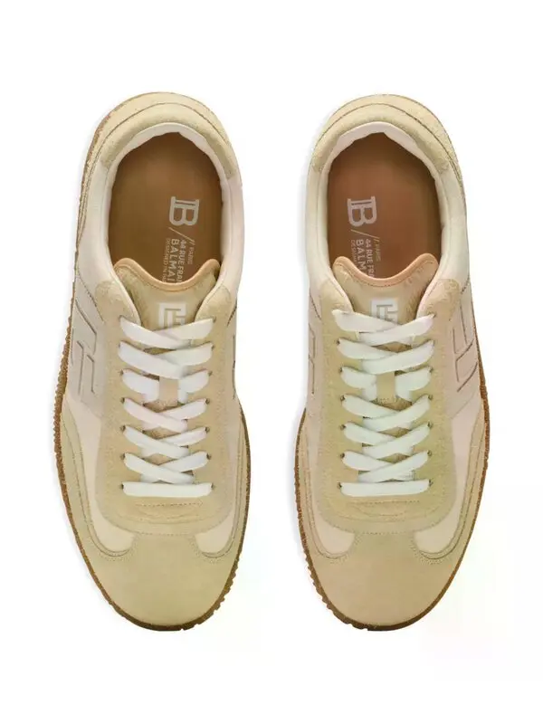 Balmain Swan Logo Sneakers