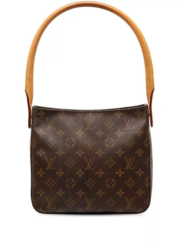 LOUIS VUITTON 2001 Monogram Looping Mm - Brown