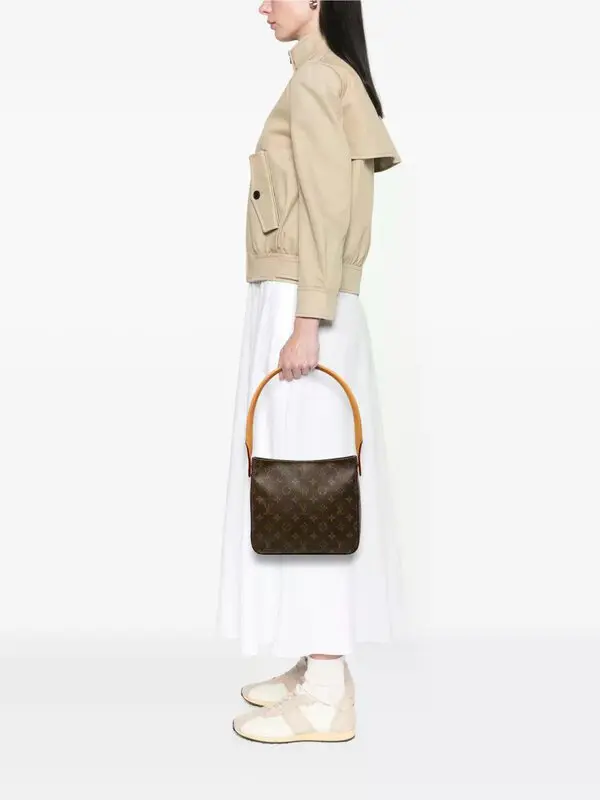 LOUIS VUITTON 2001 Monogram Looping Mm - Brown