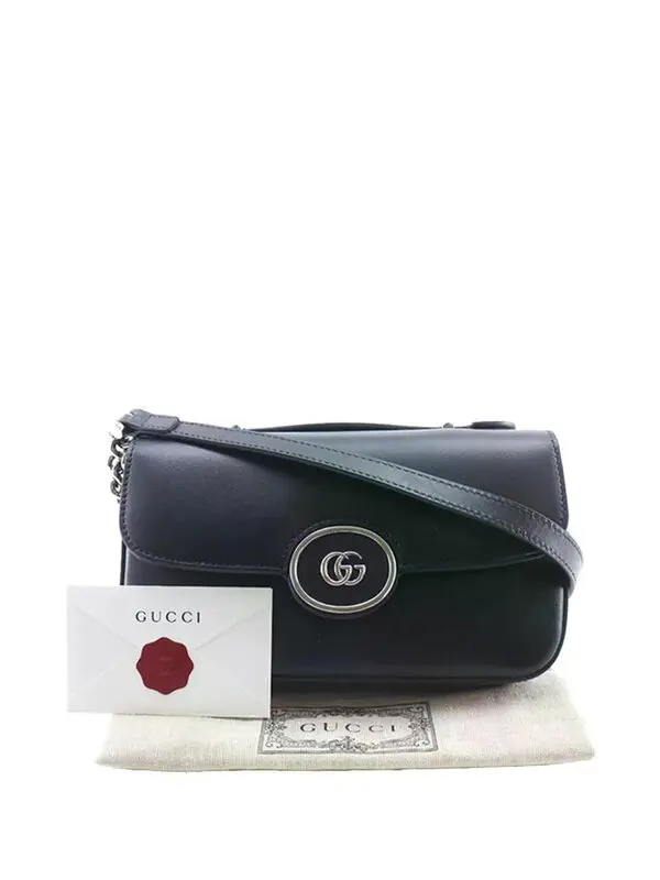 Gucci 2016-2026 Mini Leather Petite Gg Satchel