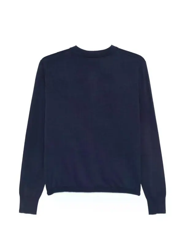 Aspesi Buttoned Collar Cardigan