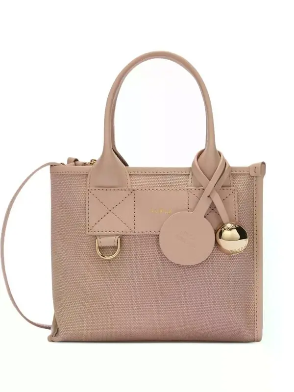 Furla Tote Bag With Logo Detail - Pink