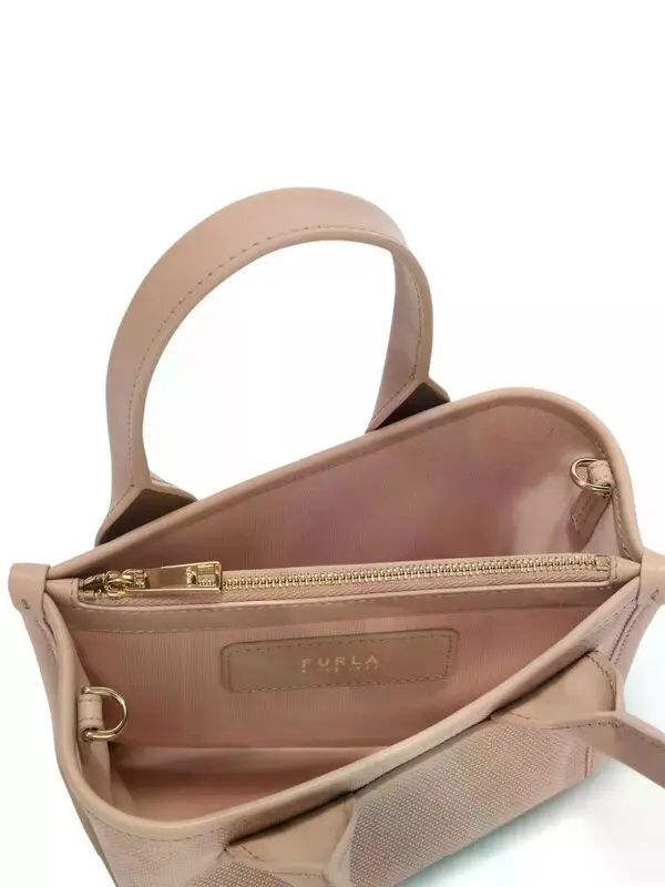 Furla Tote Bag With Logo Detail - Pink