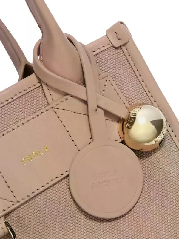 Furla Tote Bag With Logo Detail - Pink