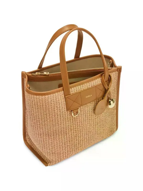 Furla Small Woven Tote Bag