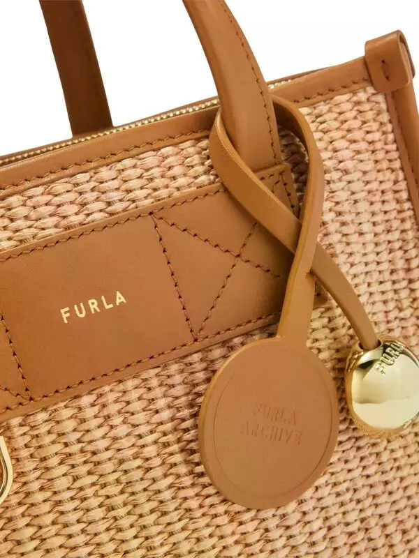 Furla Small Woven Tote Bag