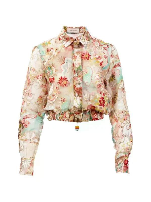 Silvia Tcherassi Katniss Floral Jacket