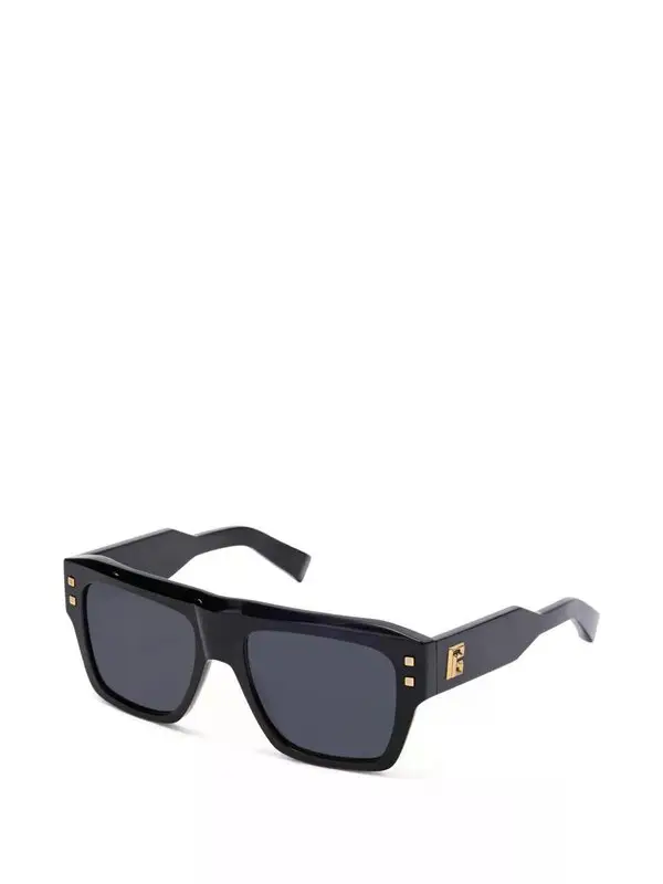 Balmain Square-frame Sunglasses - Black