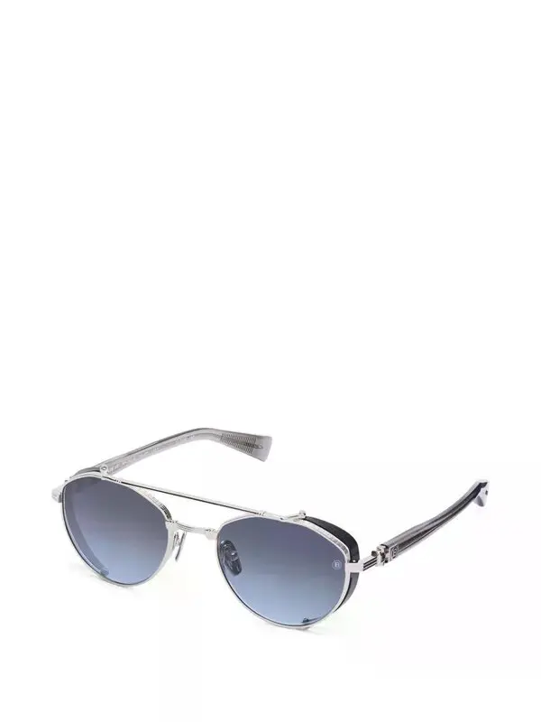 Balmain Round Frame Sunglasses - Silver