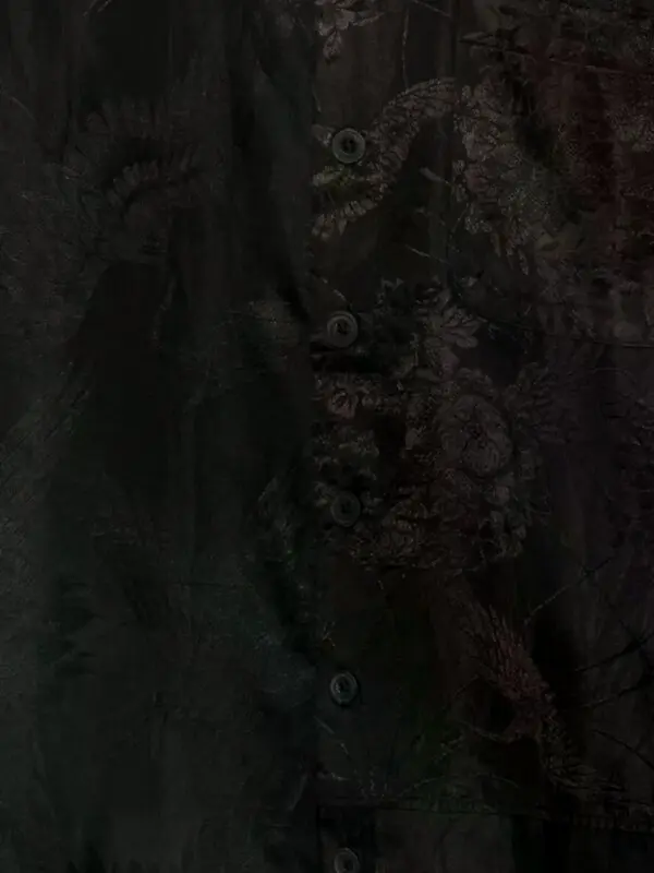CHRISTIAN PEAU Floral-patterned Pocket Shirt