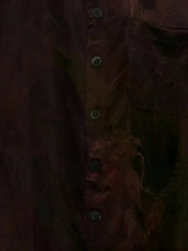 CHRISTIAN PEAU Patterned Chest-pocket Shirt