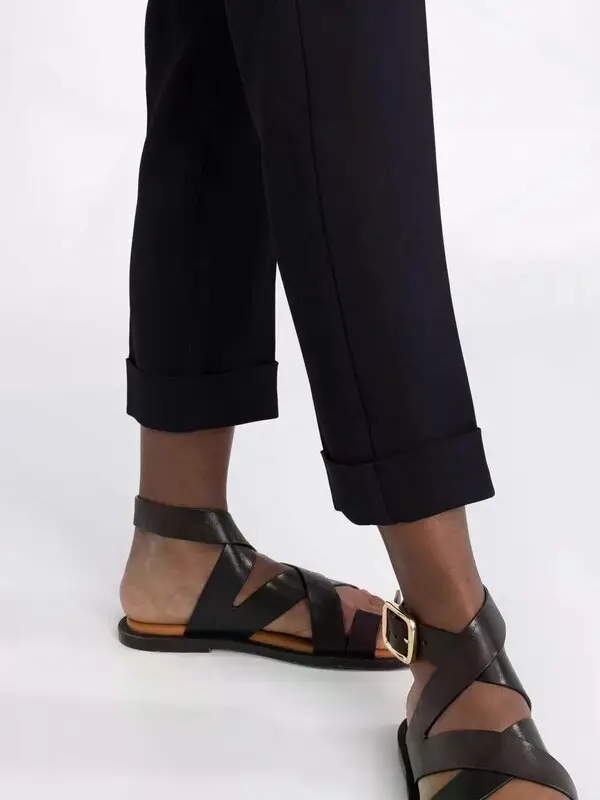 Etro Cropped Tailored Trousers - Black