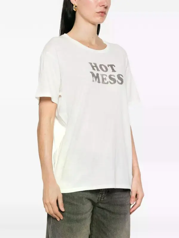 R13 Crew-neck Printed T-shirt
