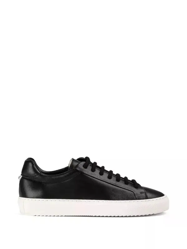 DOUCAL'S Leather Sneakers - Black