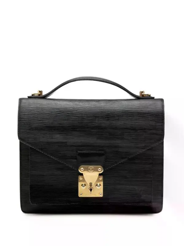 LOUIS VUITTON 2004 Epi Monceau 28 Satchel
