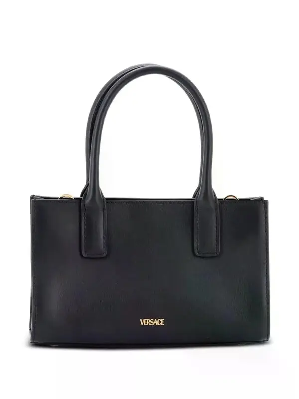 Versace Medusa 95 Leather Small Tote Bag