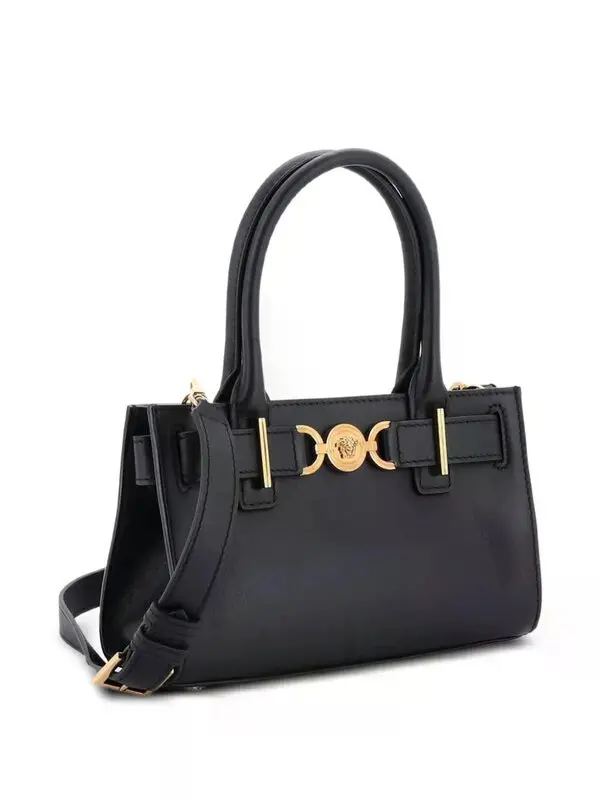Versace Medusa 95 Leather Small Tote Bag