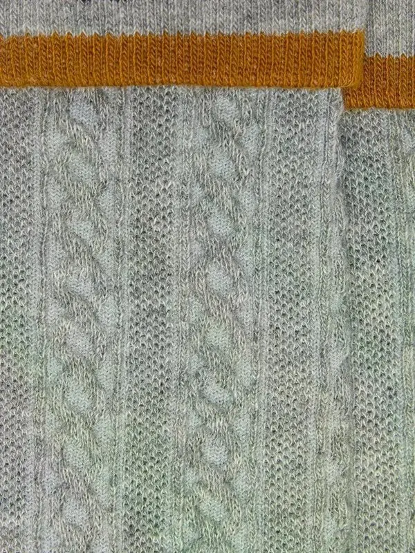 GOLDEN GOOSE Cable-knit Ribbed Socks