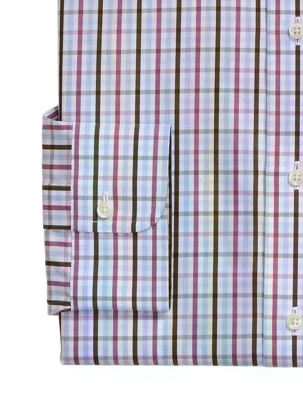Brooks Brothers Check-print Shirt - Blue