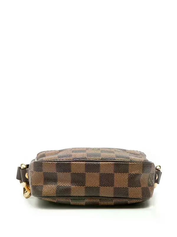 LOUIS VUITTON 2005 Damier Ebene Rift Crossbody Bag - Brown