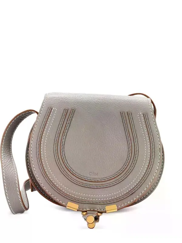 Chloé Marcie Small Crossbody Bag - Grey
