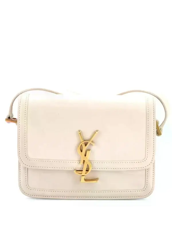 Saint Laurent Solferino Small Crossbody Bag - Neutrals
