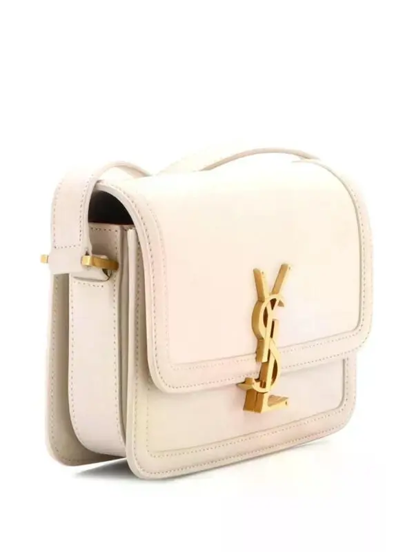 Saint Laurent Solferino Small Crossbody Bag - Neutrals
